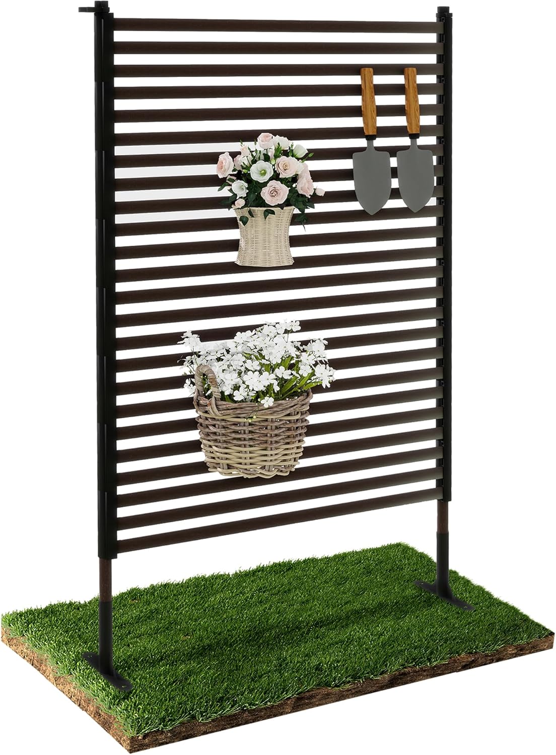 Amazon.com : OnlyGarden Outdoor Privacy Screen Fence with Feet Stand ...
