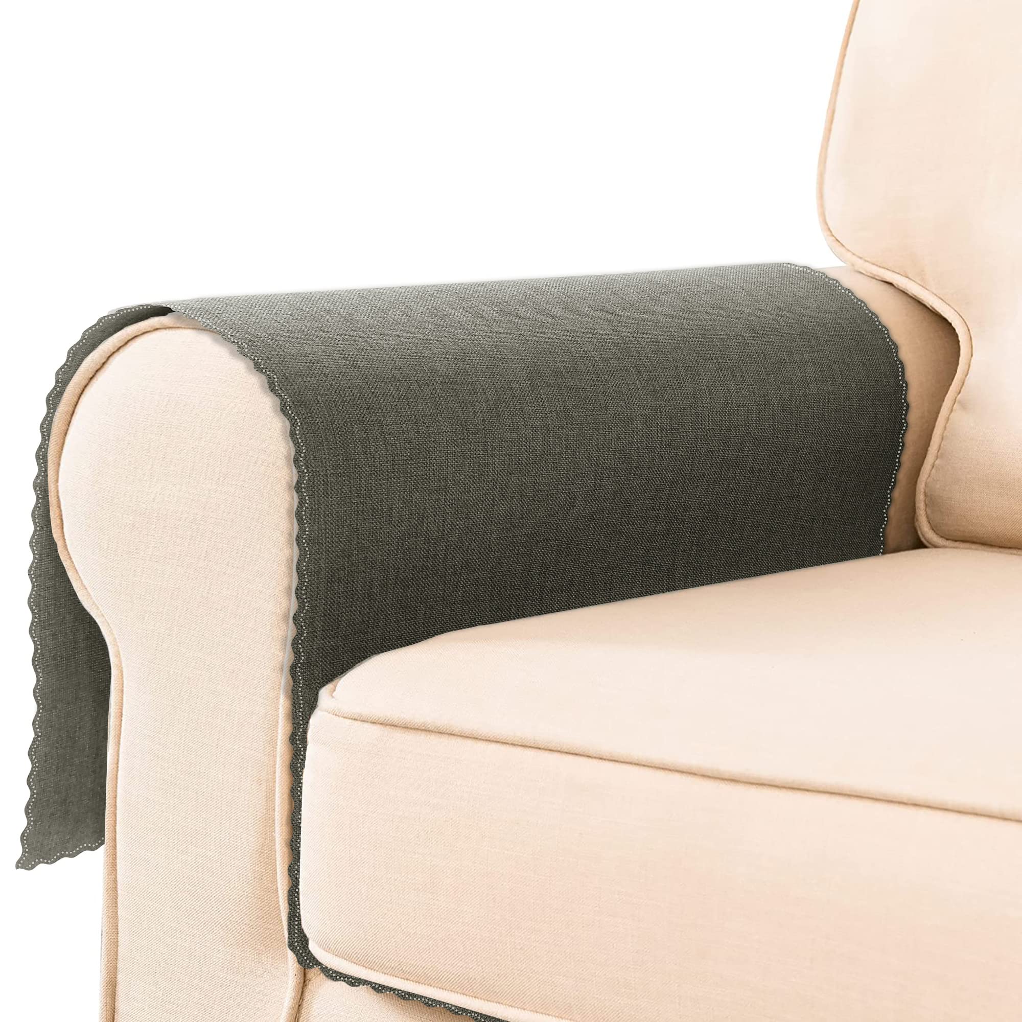 Amazon.com: Guken Armrest Covers for Arms, Sofa Arm Covers for Living ...