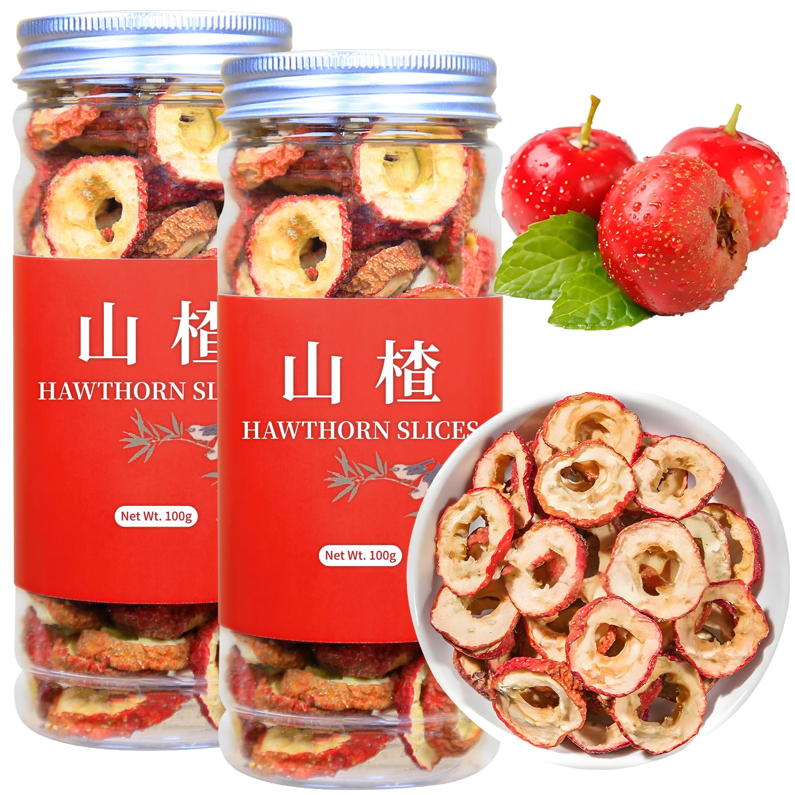 Amazon.com : Wanhua Hall Dried Hawthorn Berry Premium Seedless Hawthorn ...