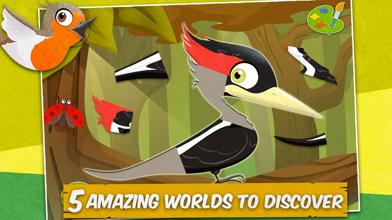 Birds - Like a Coloring Puzzle Game for Kids - App on Amazon Appstore