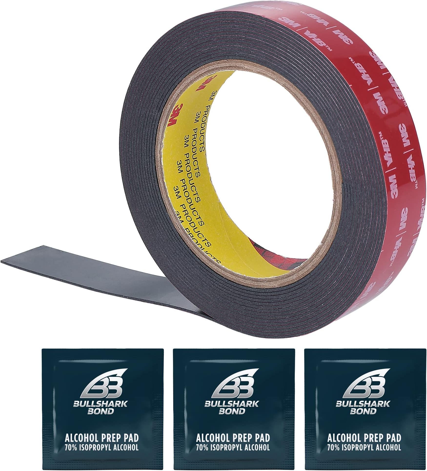 Amazon.com: 3M Super Strength Molding Tape, 03609, 1/2 in x 5 ft ...