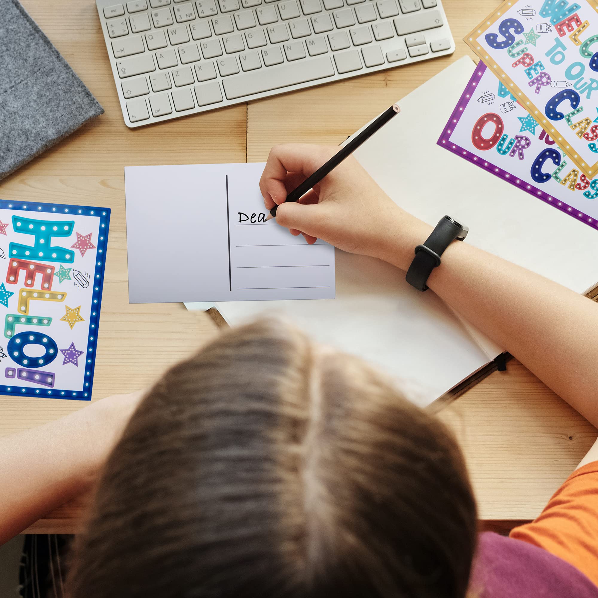 Snapklik.com : Codree 32 Pieces Marquee Welcome Postcards, 4 X 6 Inch ...