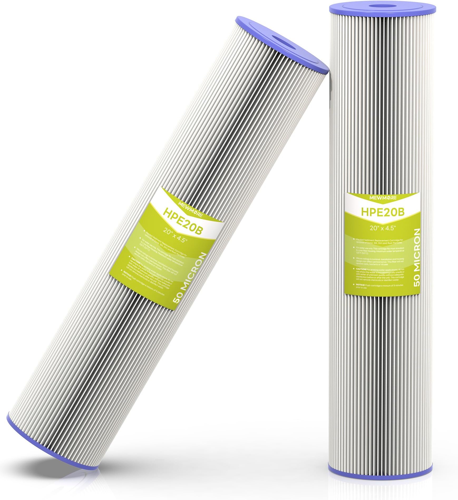 Amazon.com: MewMore 5 Micron Whole House Water Filter Cartridge, String ...