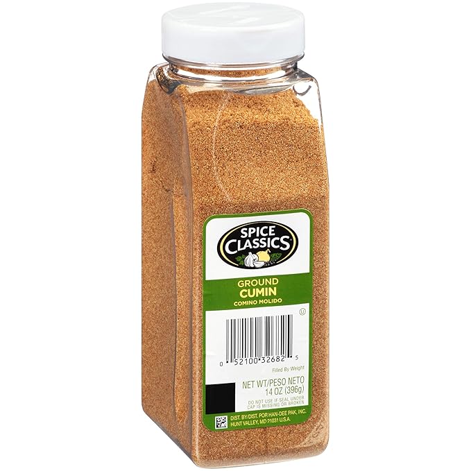 Amazon.com : Spice Classics Ground Cumin, 14 oz - One 14 Ounce ...