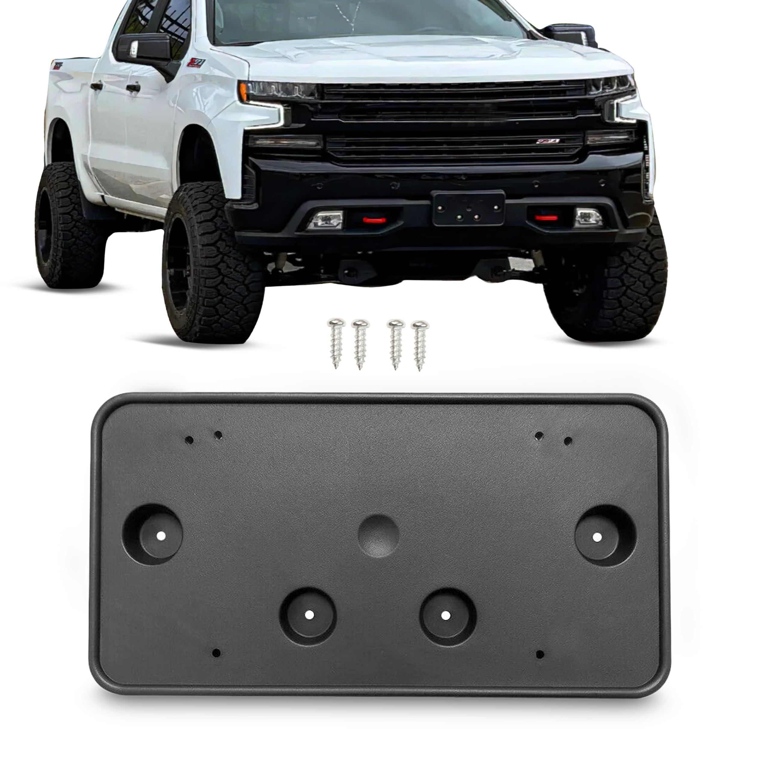 Amazon.com: WOZUA License Plate Brackets Front Fit Chevy Chevrolet ...