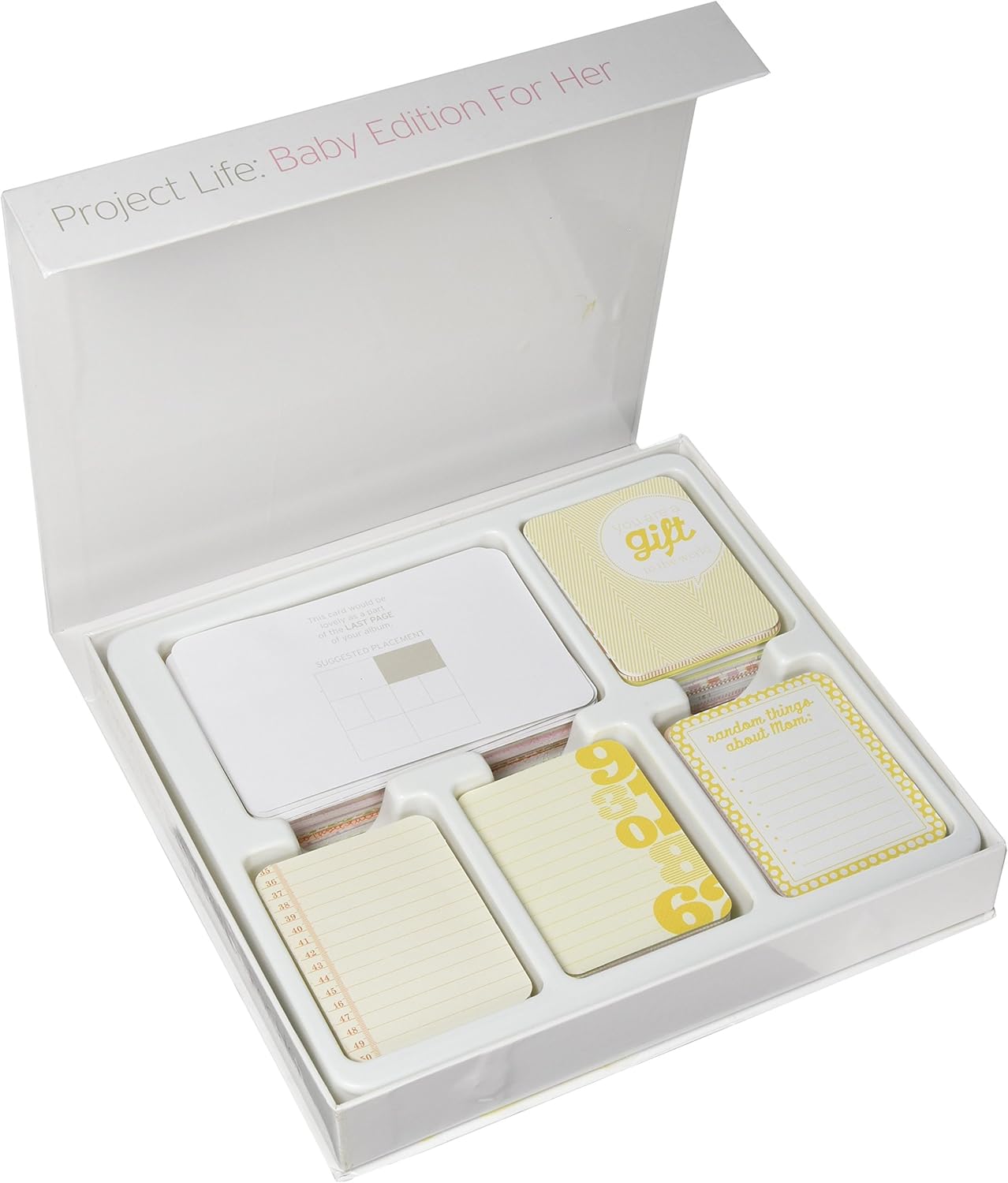 Amazon.com: Project Life by Becky Higgins Core Kit - Baby Edition for Her