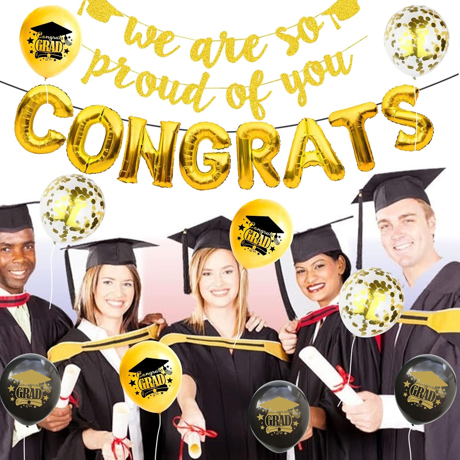 2022 Congrats Grad Party Decorations, 2022 Graduation Decorations ...