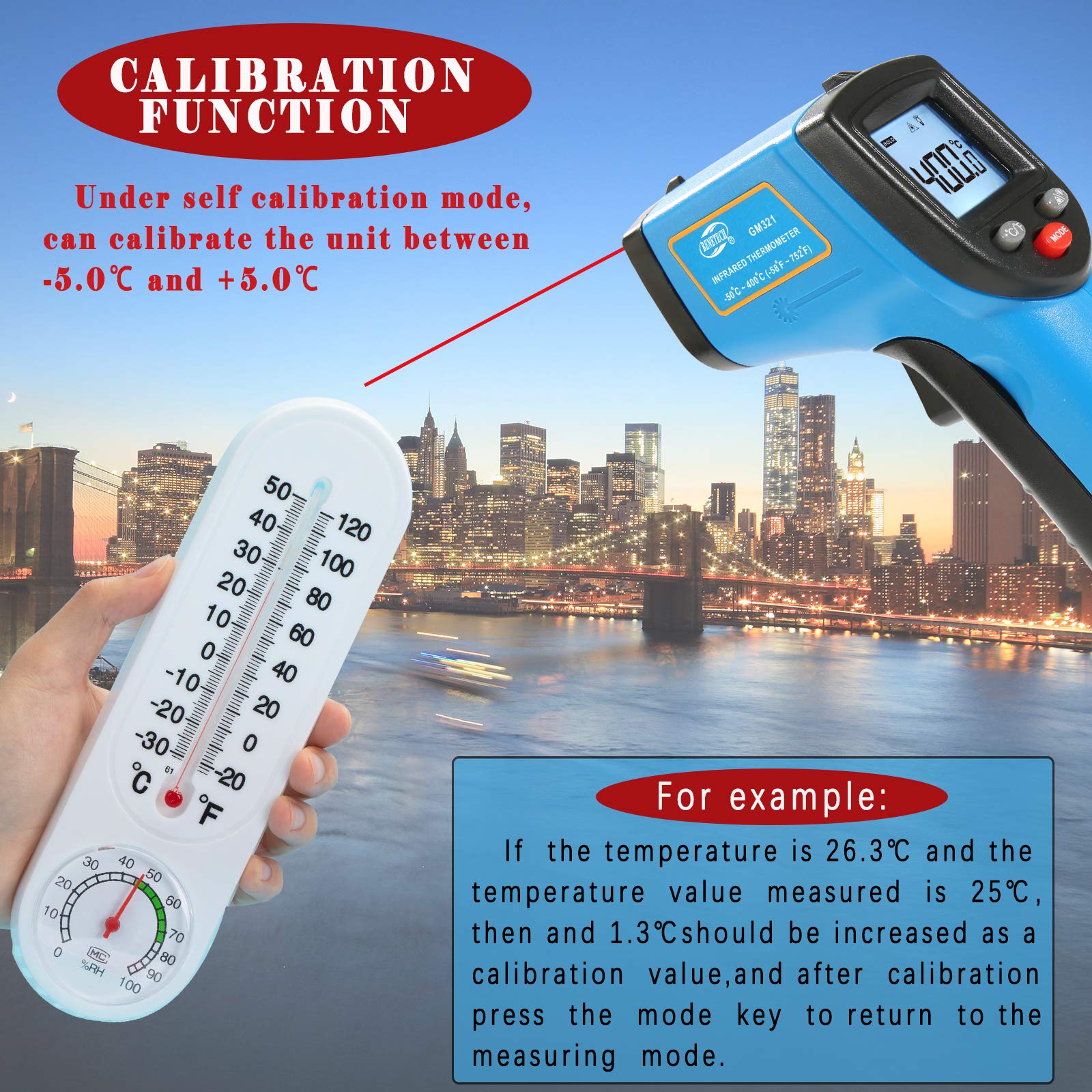 BENETECH Infrared Thermometer...B08Q3K43BC | Encarguelo.com