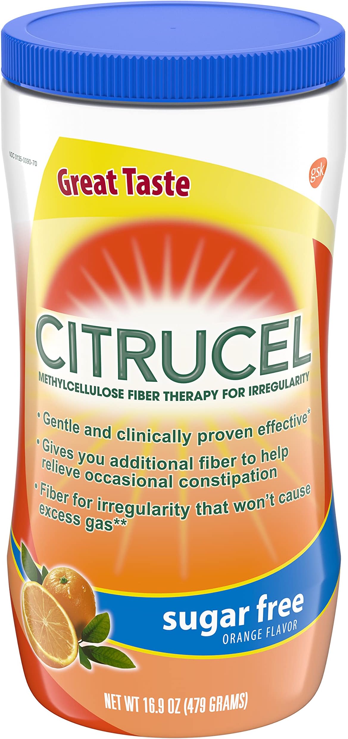 Amazon.com: Citrucel Fiber Therapy Caplets for Irregularity, Easy to ...
