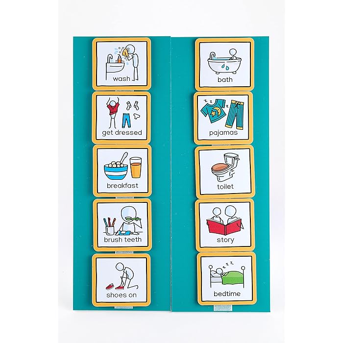 Buy ASD Visual Schedule for Home Visual Wall Planner by Create Visual ...