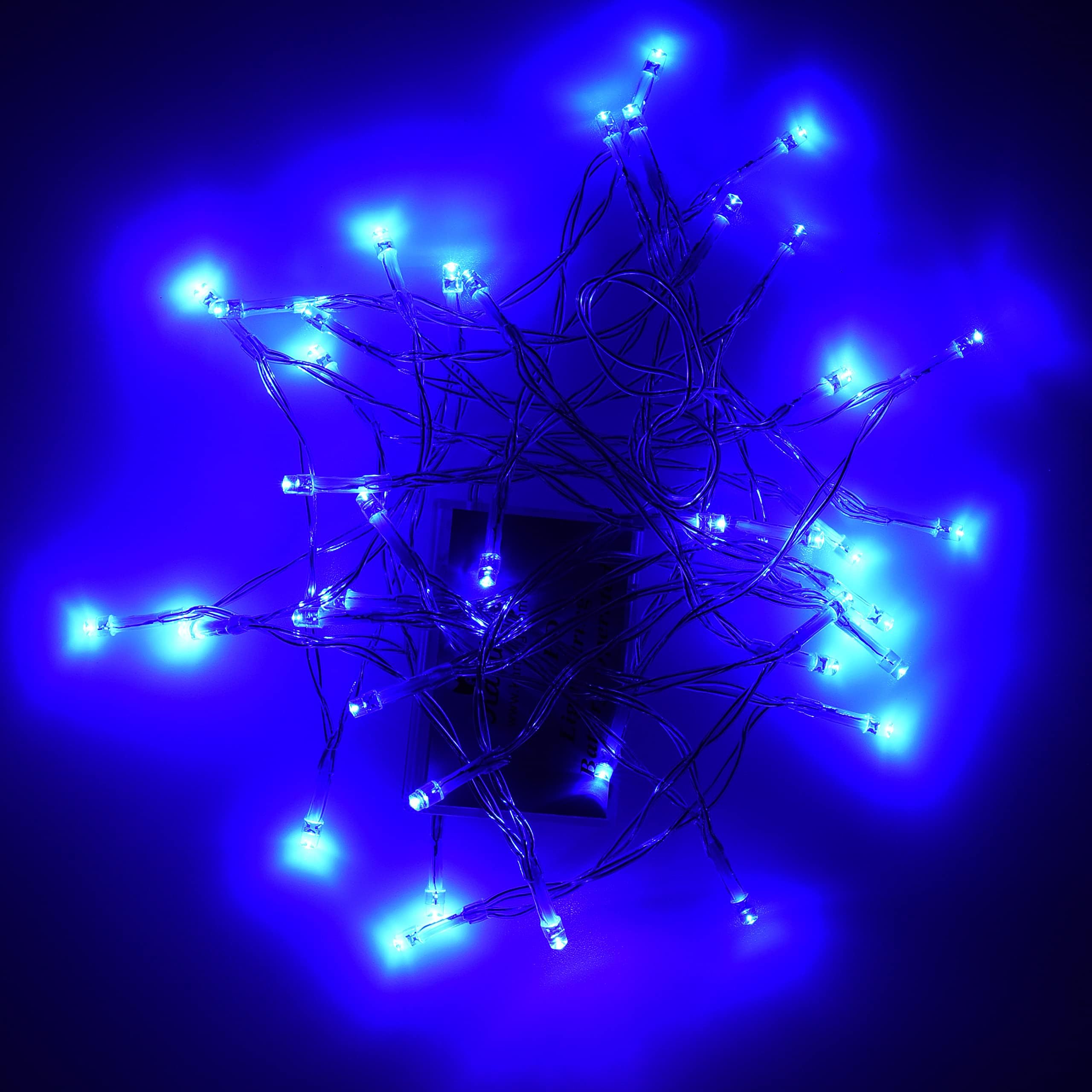 Karlling Battery Operated Blue 40 LED Fairy Light String Wedding Party ...