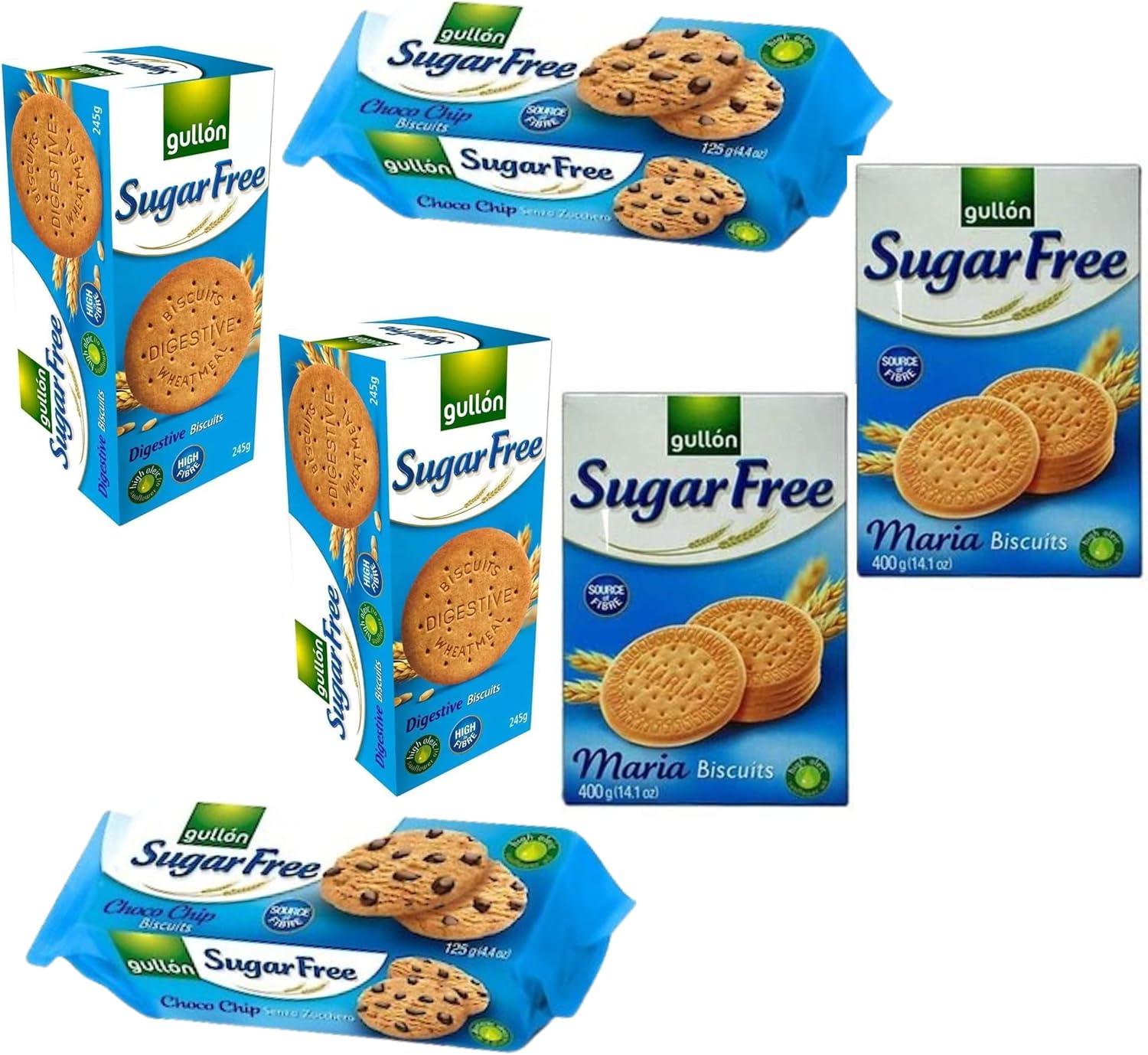 Her Flavour Biscuits Multipacks of Gullon Sugar Free Biscuits | No ...