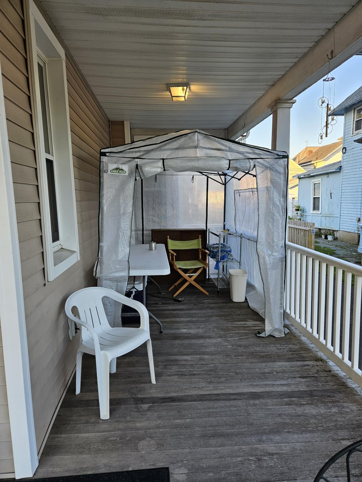 $20/mo - Finance EAGLE PEAK 9x4 Portable Lean to Walk-in Greenhouse ...