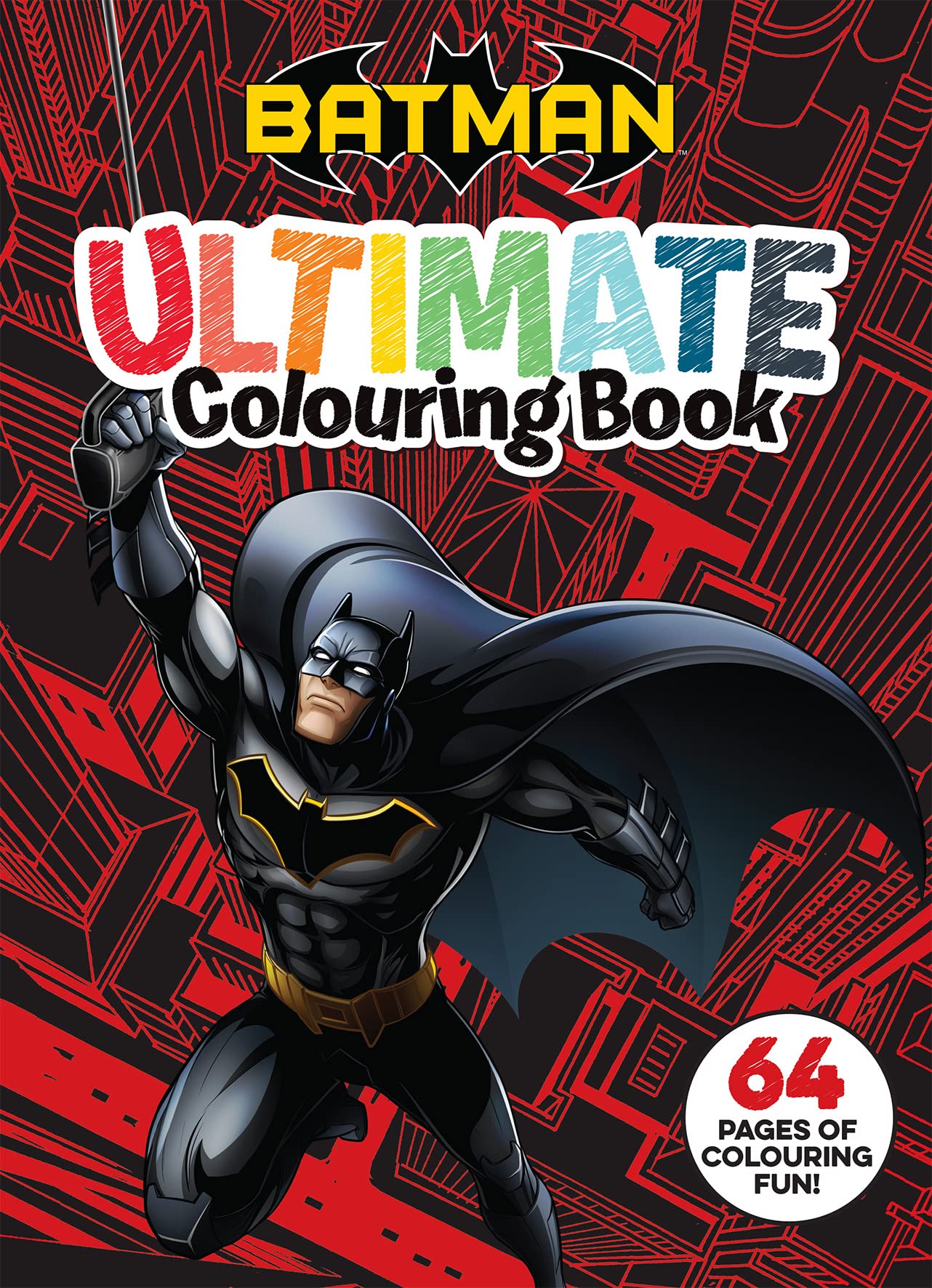 Batman: Ultimate Colouring Book (Dc Comics): unknown author ...