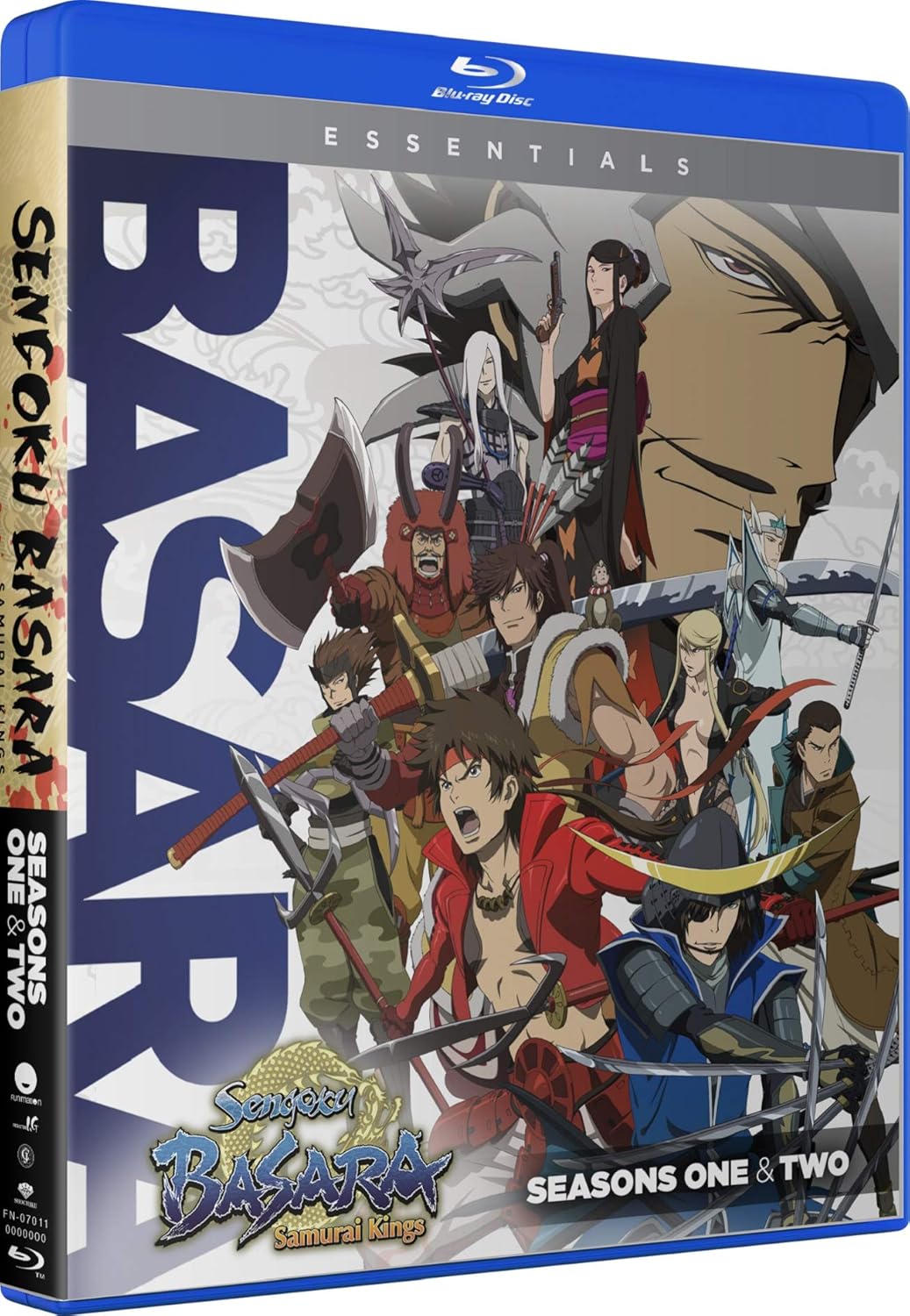 Amazon: Sengoku Basara: Samurai Kings-Seasons One and Two [Blu-Ray]: DVD et Blu-ray: Blu-ray