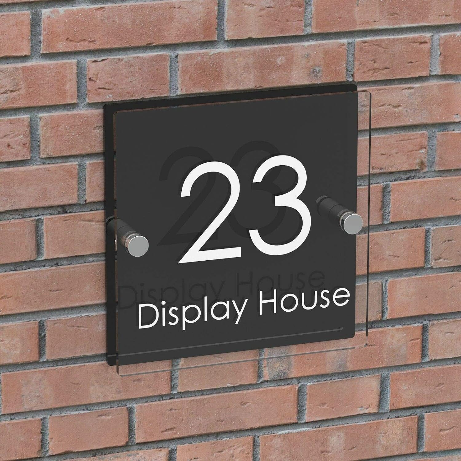 Amazon.com: DJLORD Customized House Numbers, Modern House Signs Address ...