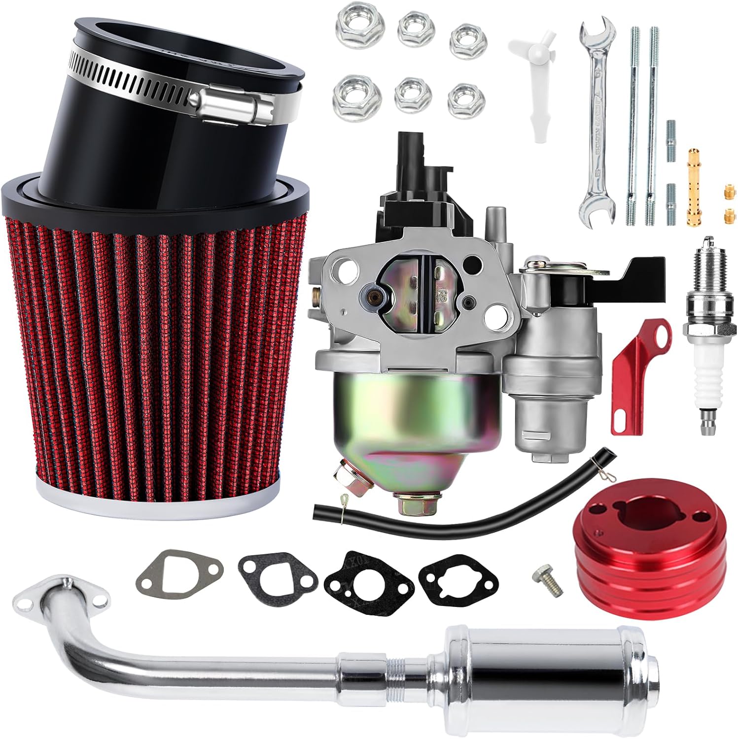 Amazon.com: SOFO Carburetor Racing 212cc Performance Kit with Air ...