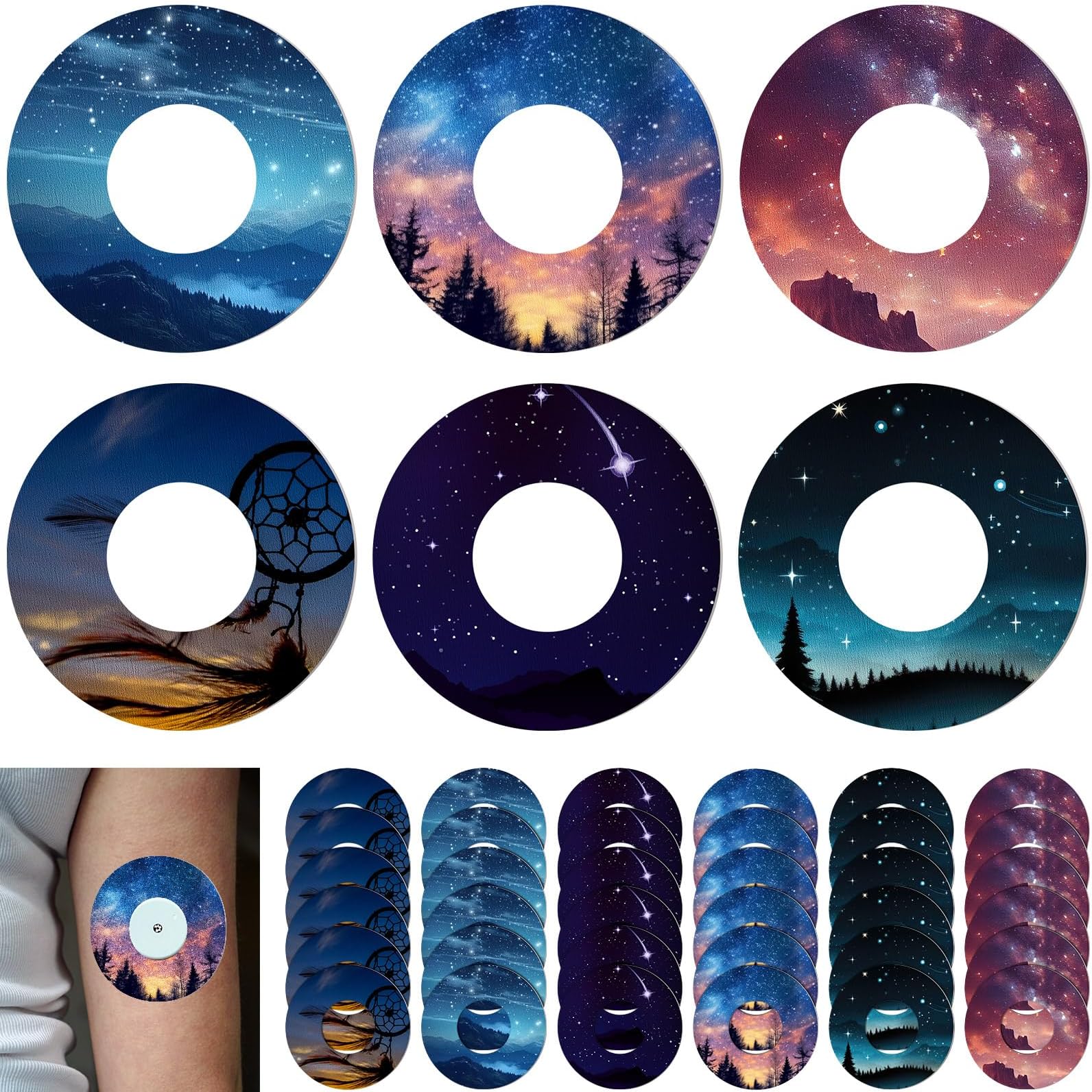 Amazon.com: FuWeave 36 Pack Adhesive Patch for Libre 2 Sensor with ...