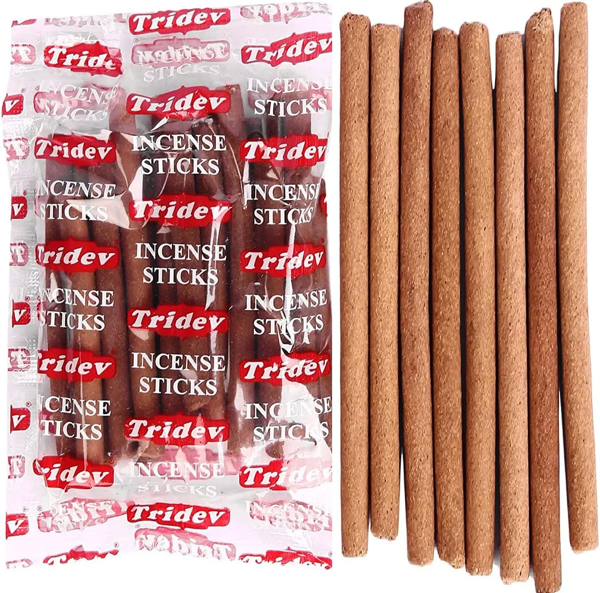 Tridev Kesar Chandan – Palitos de incienso natural Agarbatti Dhoop de ...