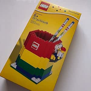 Amazon.com: LEGO Pencil Holder & Minifigure & 2 Pencils 850426 : Toys ...