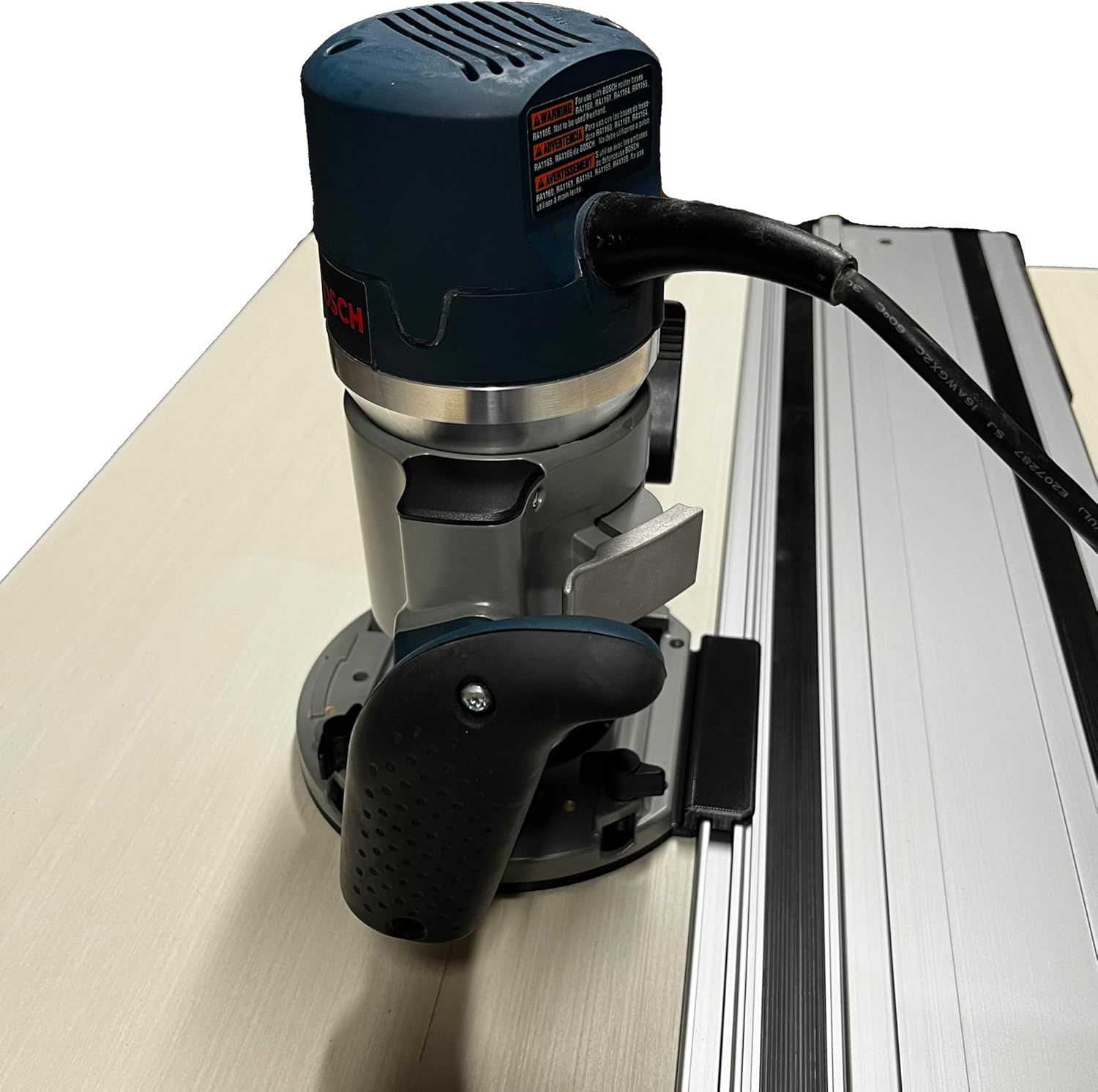 Guide Rail Adapter for Bosch 1617 Router - Made in USA (Plunge Base ...