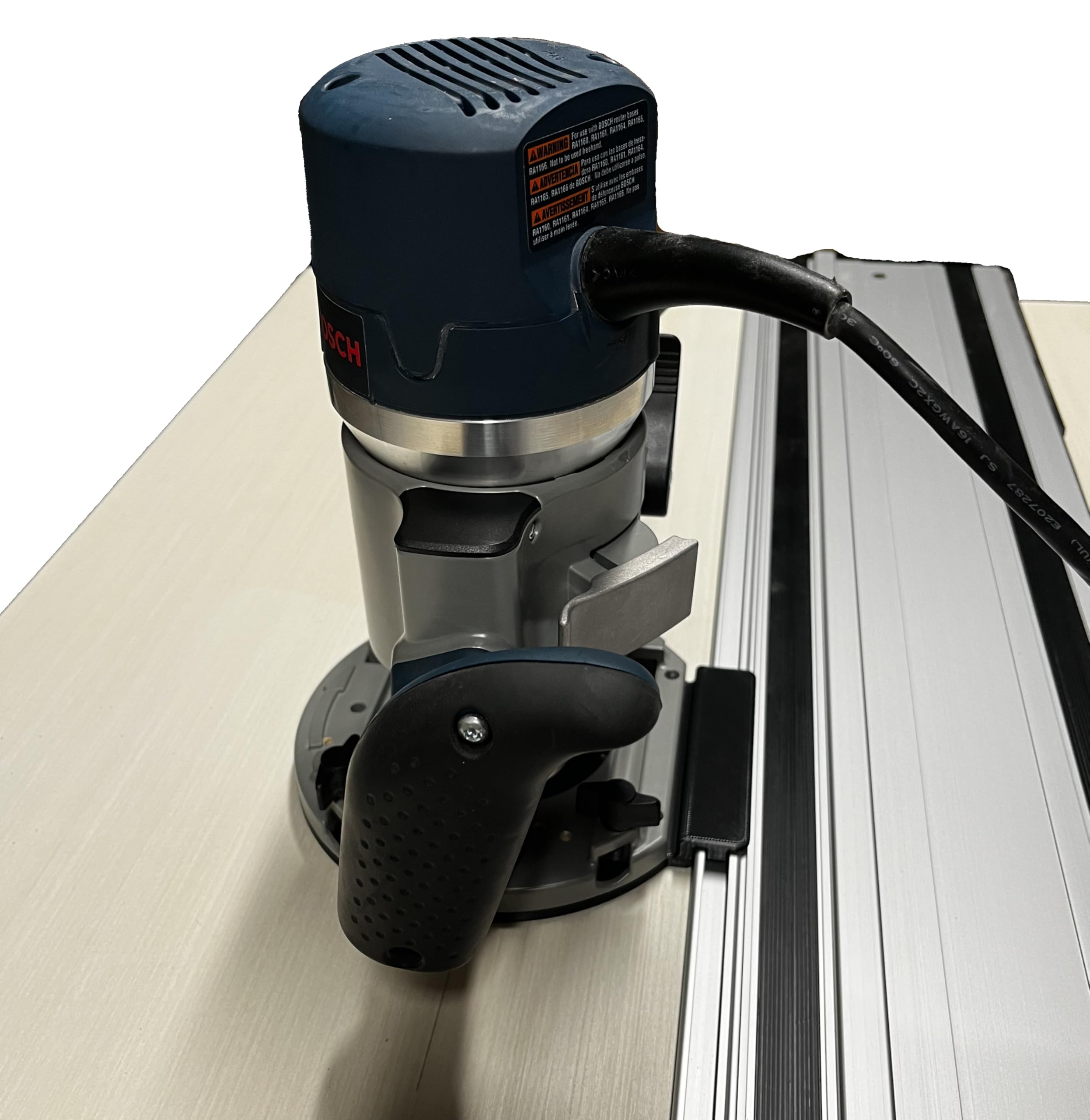 Adaptador de riel guía para router Bosch 1617, fabricado en Estados ...