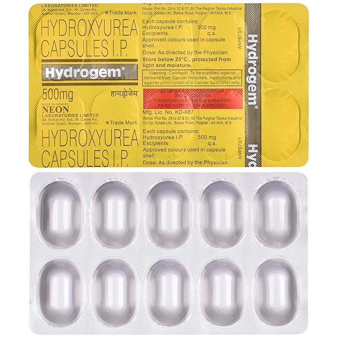 Hydrogem 500mg - Strip of 10 Capsules : Amazon.in: Health & Personal Care
