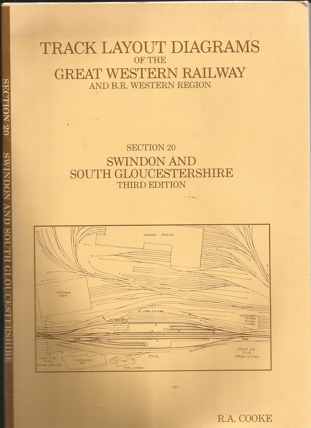 Track Layout Diagrams of the Great Western Railway: Swindon and South ...