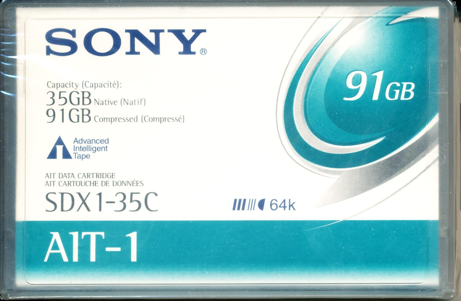 Sony AIT-1 SDX1-35C Datenkassette 35/91 GB: Amazon.de: Küche, Haushalt & Wohnen