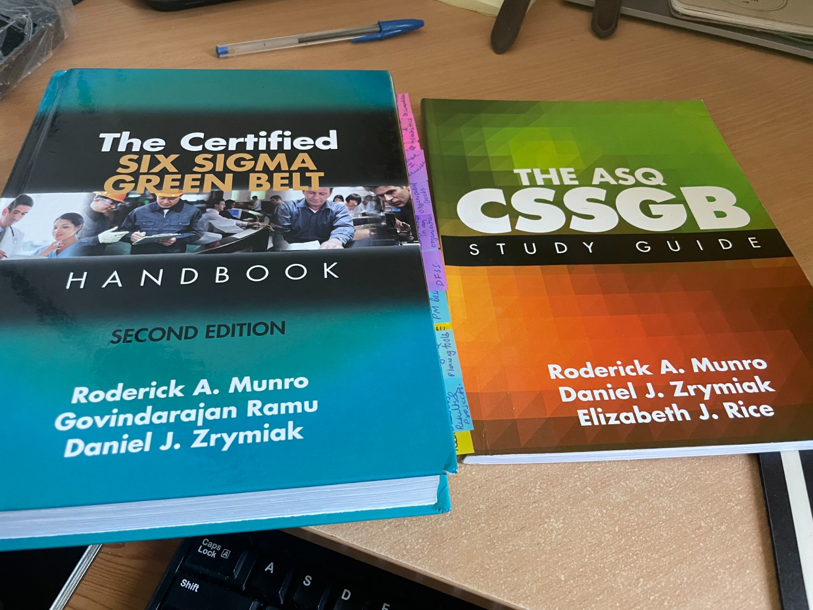 The Certified Six Sigma Green Belt Handbook + ASQ CSSGB Study Guide (Set): Daniel J. Zrymiak ...
