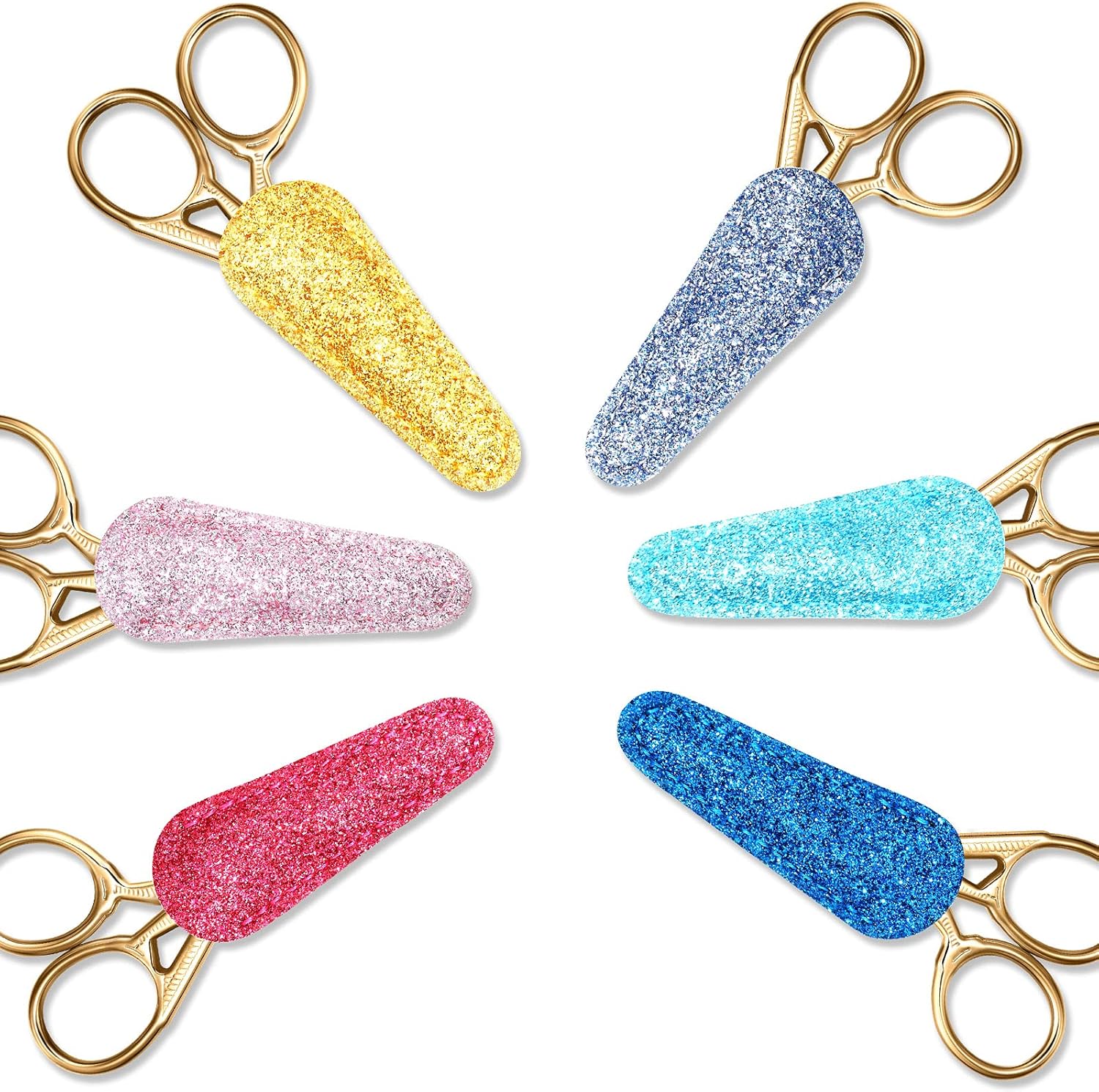 6 Pieces Scissors Sheath Covers Protector Scissor Tip Protectors ...