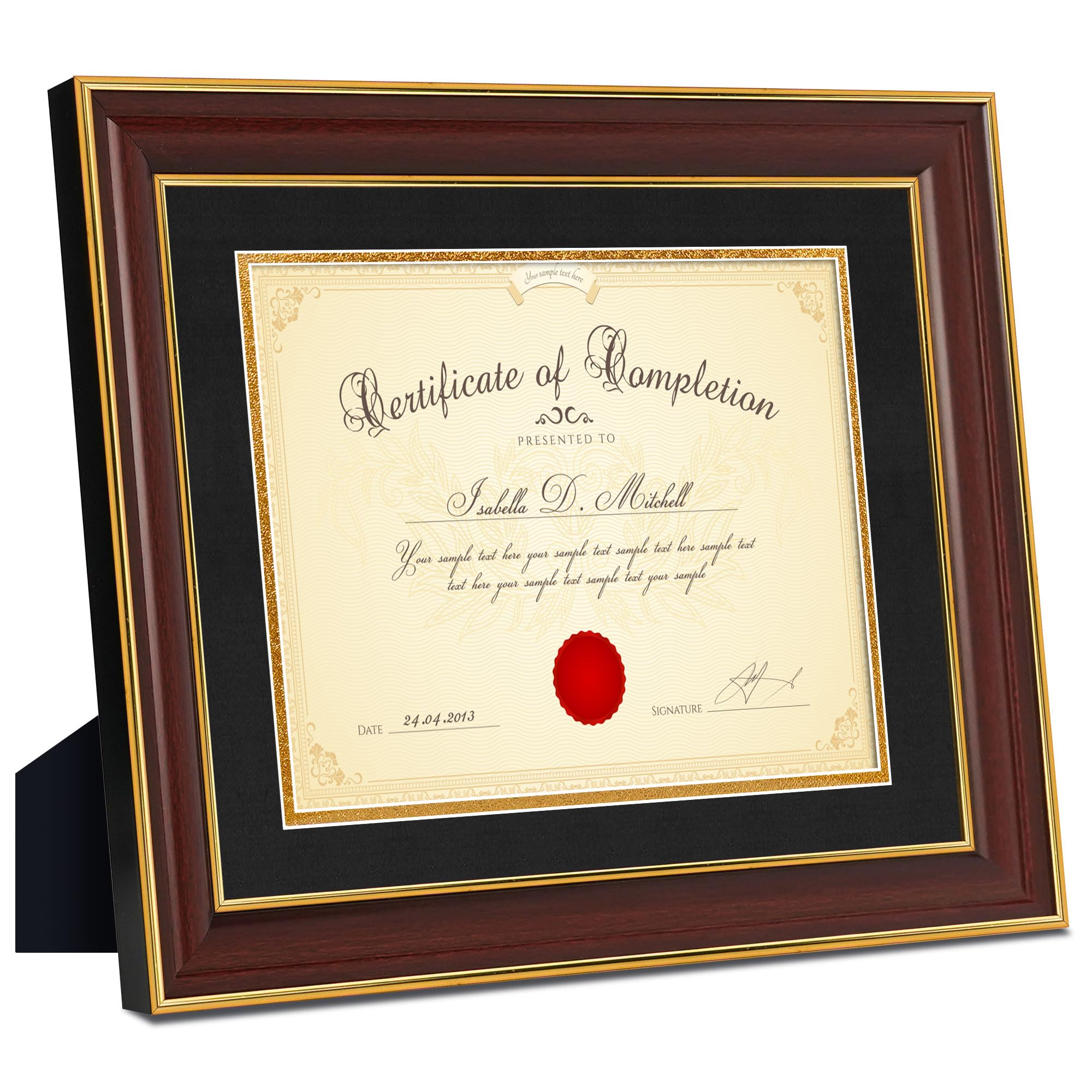 Amazon.com - Hiwhy 1 Pack Diploma Frame for 8.5x11 with Mat or Display ...