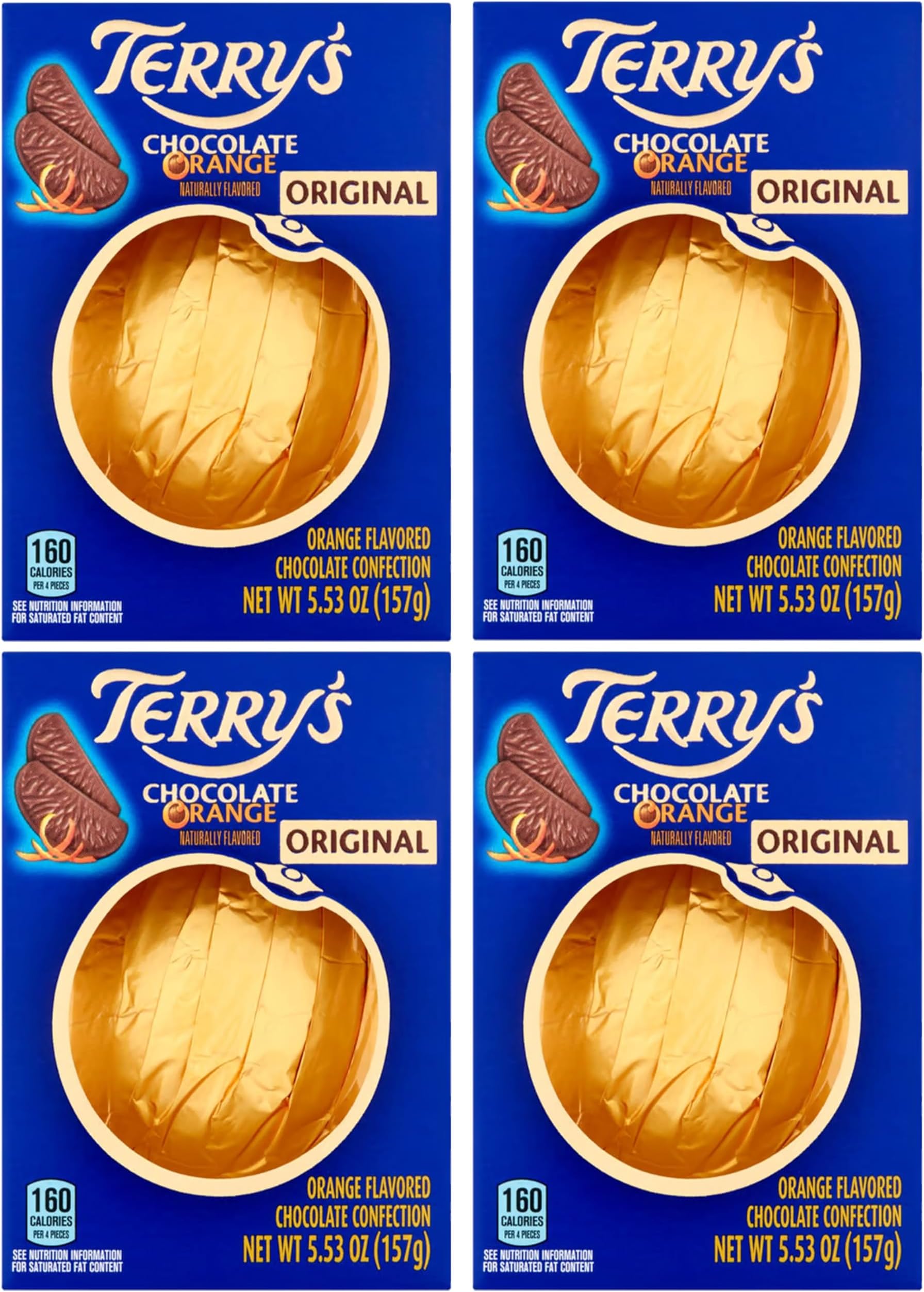Amazon.com : Terry's Chocolate Orange - Milk (157g) : Chocolate ...