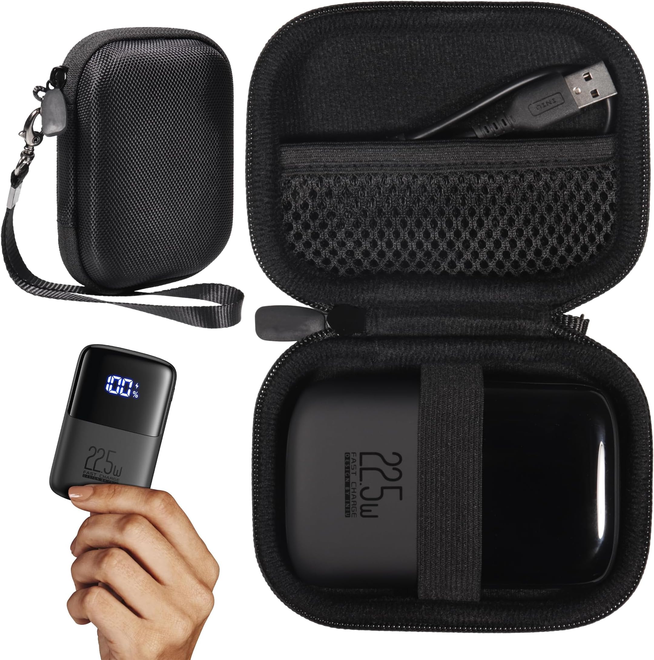 Amazon.com: GETGEAR case for INIU Portable Charger, Small 10000mAh ...