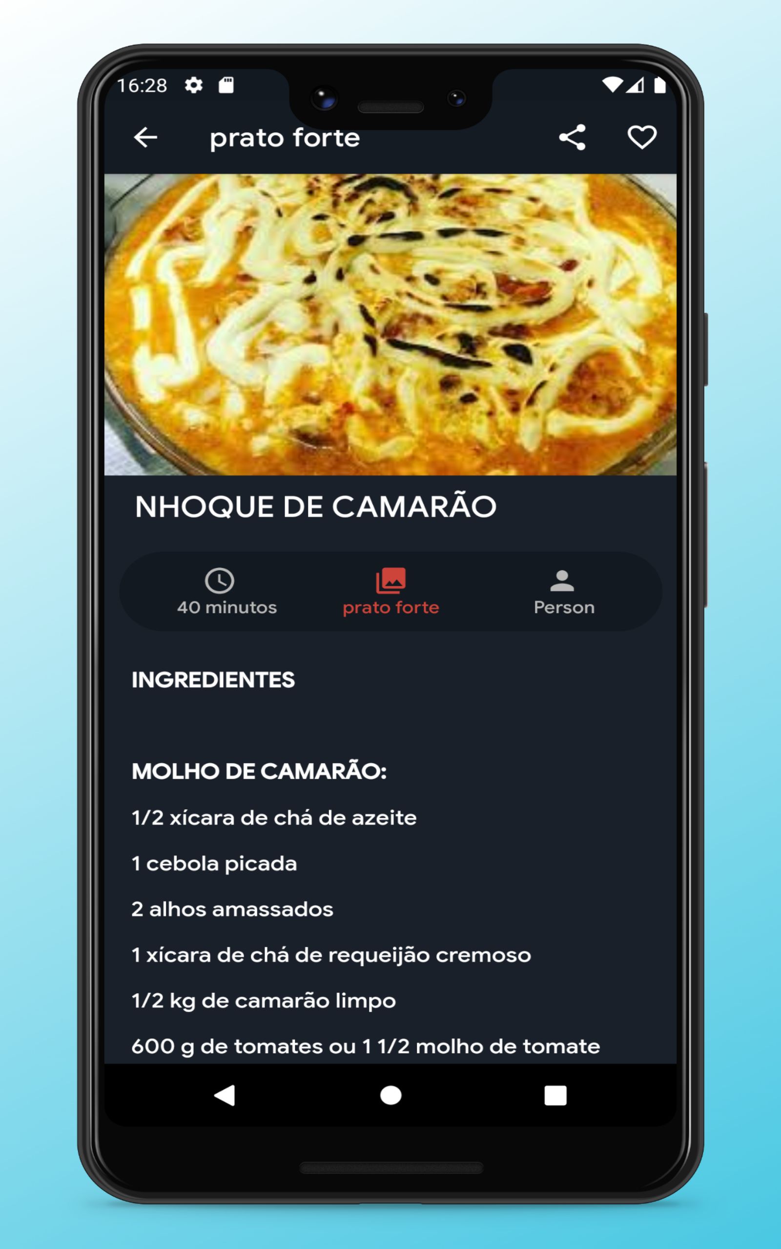 Brazilian Food Recipes App to cook easily and quickly from your Phone ...