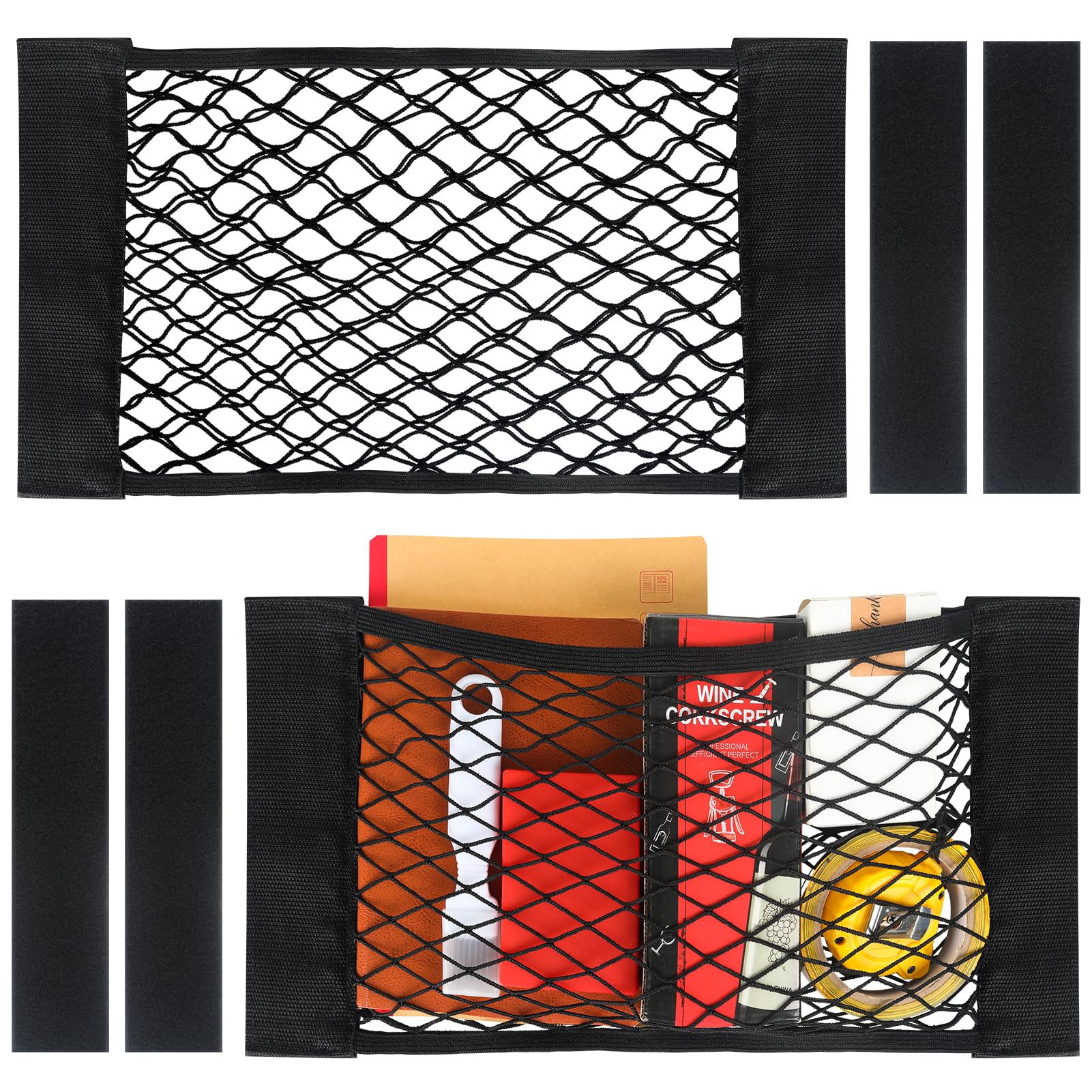 Amazon.com: NVAAV RV Cargo Mesh Net for Storage(2PCS) - 9.8x17.7in ...