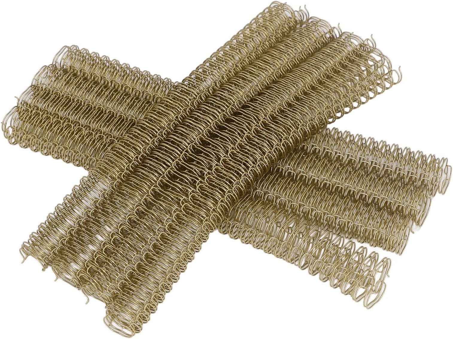 Amazon.com : 100 Pack Double Loop Wire Binding Spines, 1/2 Inch ...