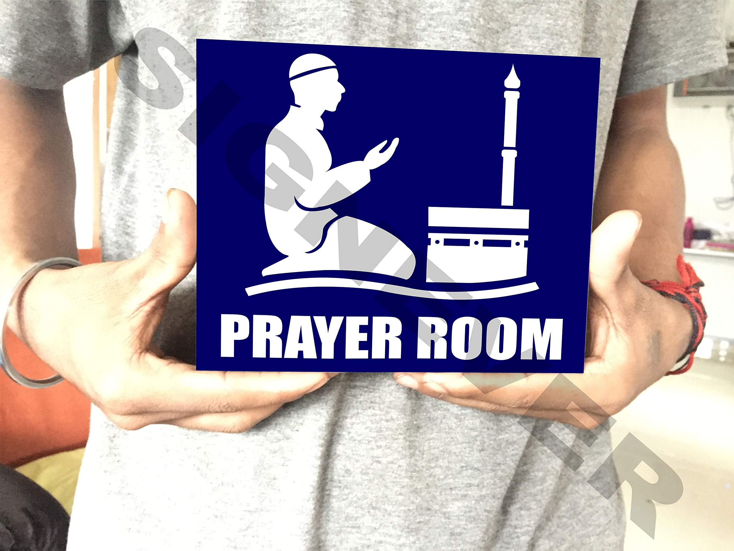 Buy SIGN EVER Prayer Room Sign Board Home Hotel Office Bank Factory ...