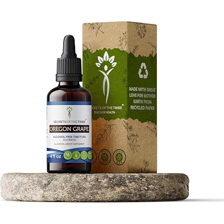 Amazon.com: Oregon Grape Alcohol-Free Liquid Extract, Oregon Grape ...