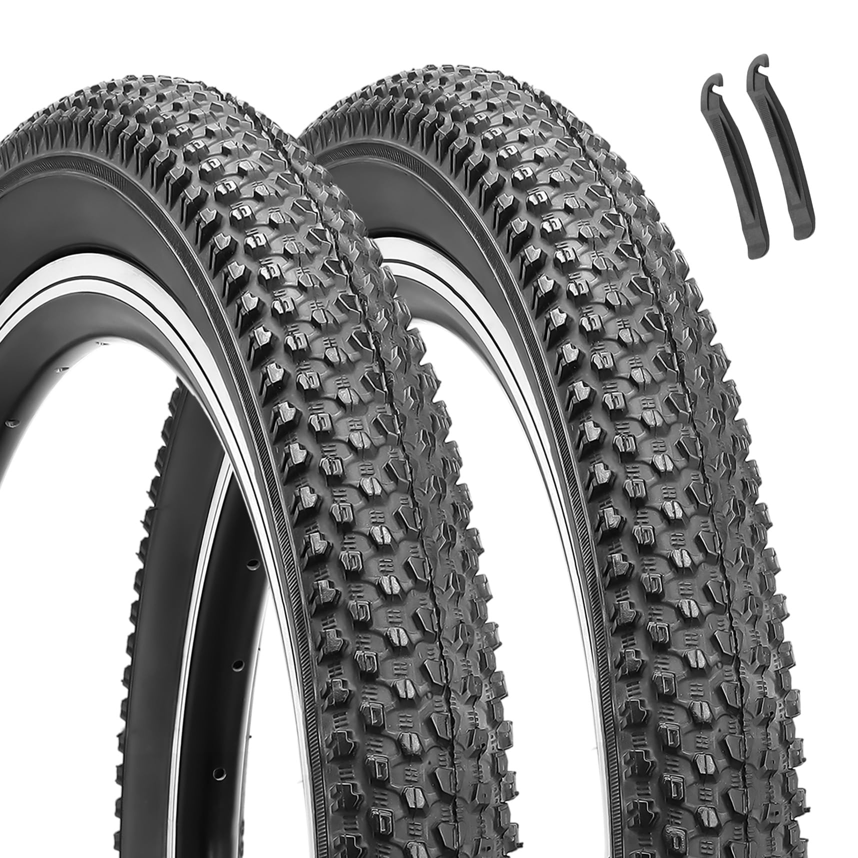 Snapklik.com : 2-Pack 20-inch Mountain Bike Tires: Hycline 20x2125 Inch ...