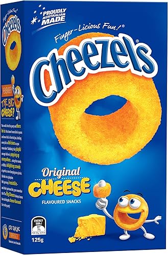 Cheezels Cheese, 12 x 125g, Cheese : Amazon.com.au