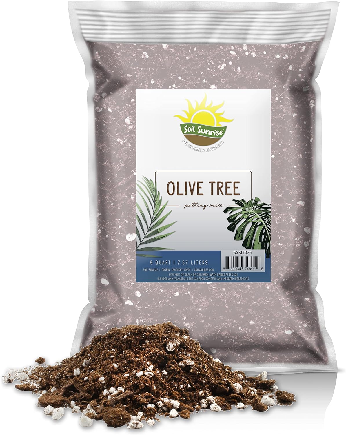 Amazon.com : Olive Tree Potting Soil Mix (8 Quarts), for Planting ...