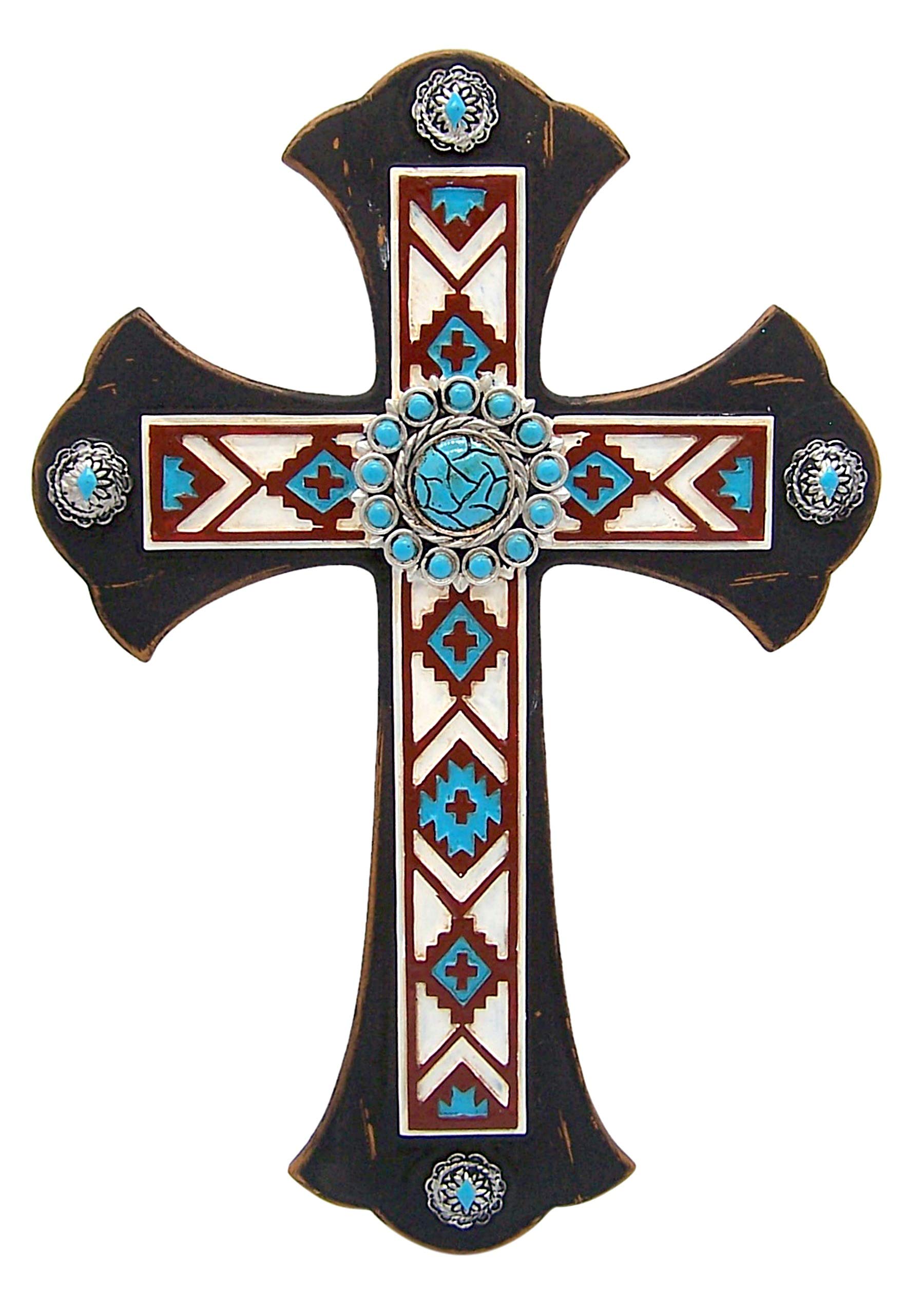 Cowhide Decorative Crosses