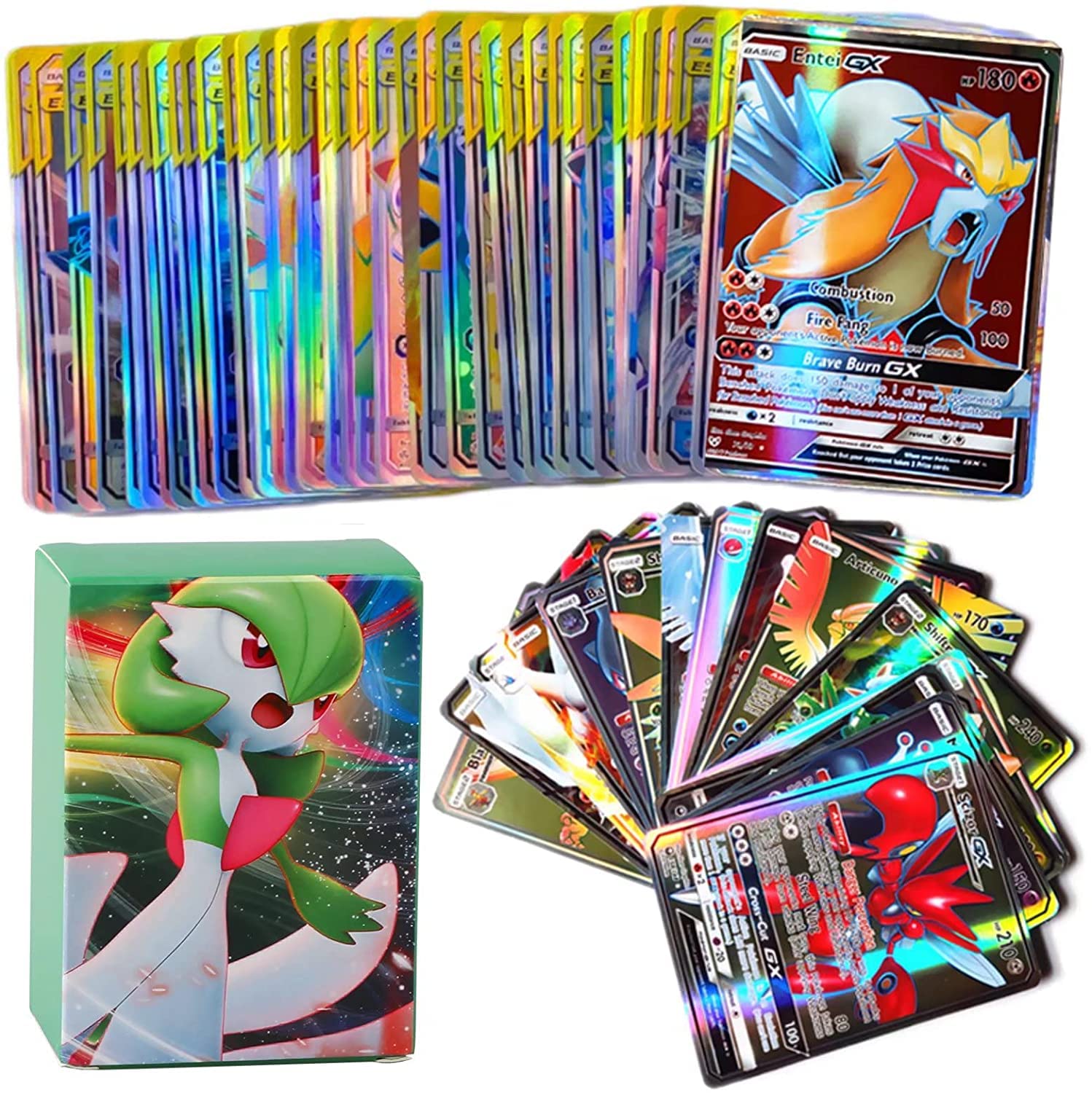 Buy 100-Pieces Trading Card Game Lots of Ultra Rare Cards, Including ...