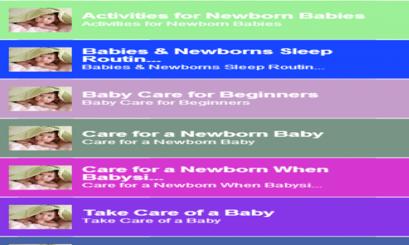 Newborn Baby Care Guide:Amazon.com:Appstore for Android