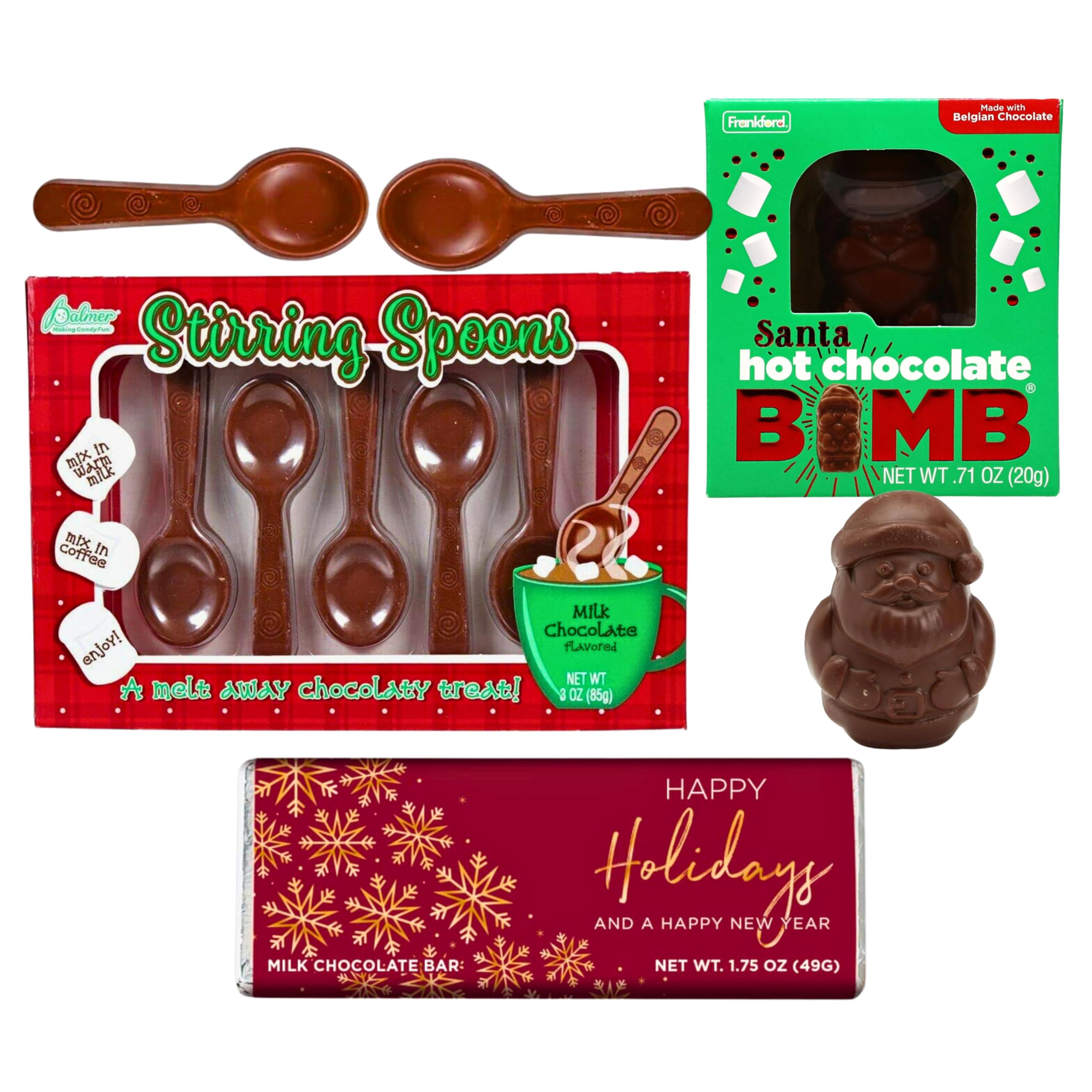 Amazon.com : Christmas Hot Chocolate Gift Set - Santa Hot Chocolate ...