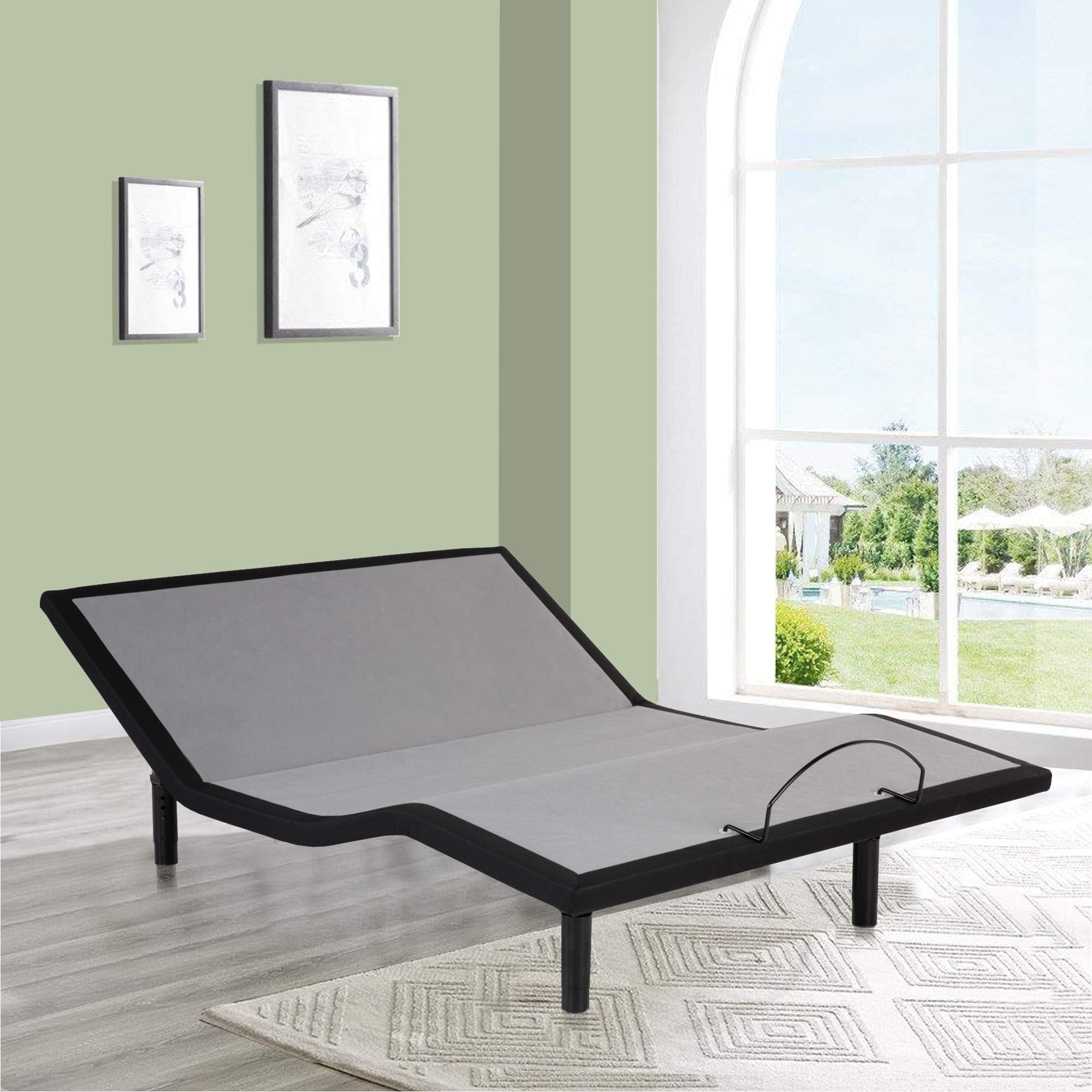 Amazon.com: Frassie Adjustable Bed Base Frame Frame Twin XL Electric Bed Base with USB Ports ...