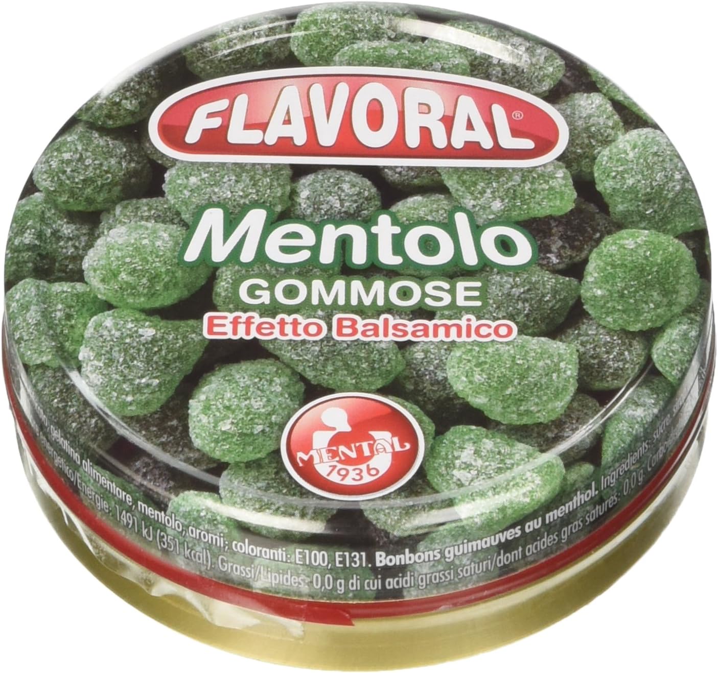 Mental Fassi Caramelle Gommose al Mentolo - Pacco da 16 x 1040 g ...