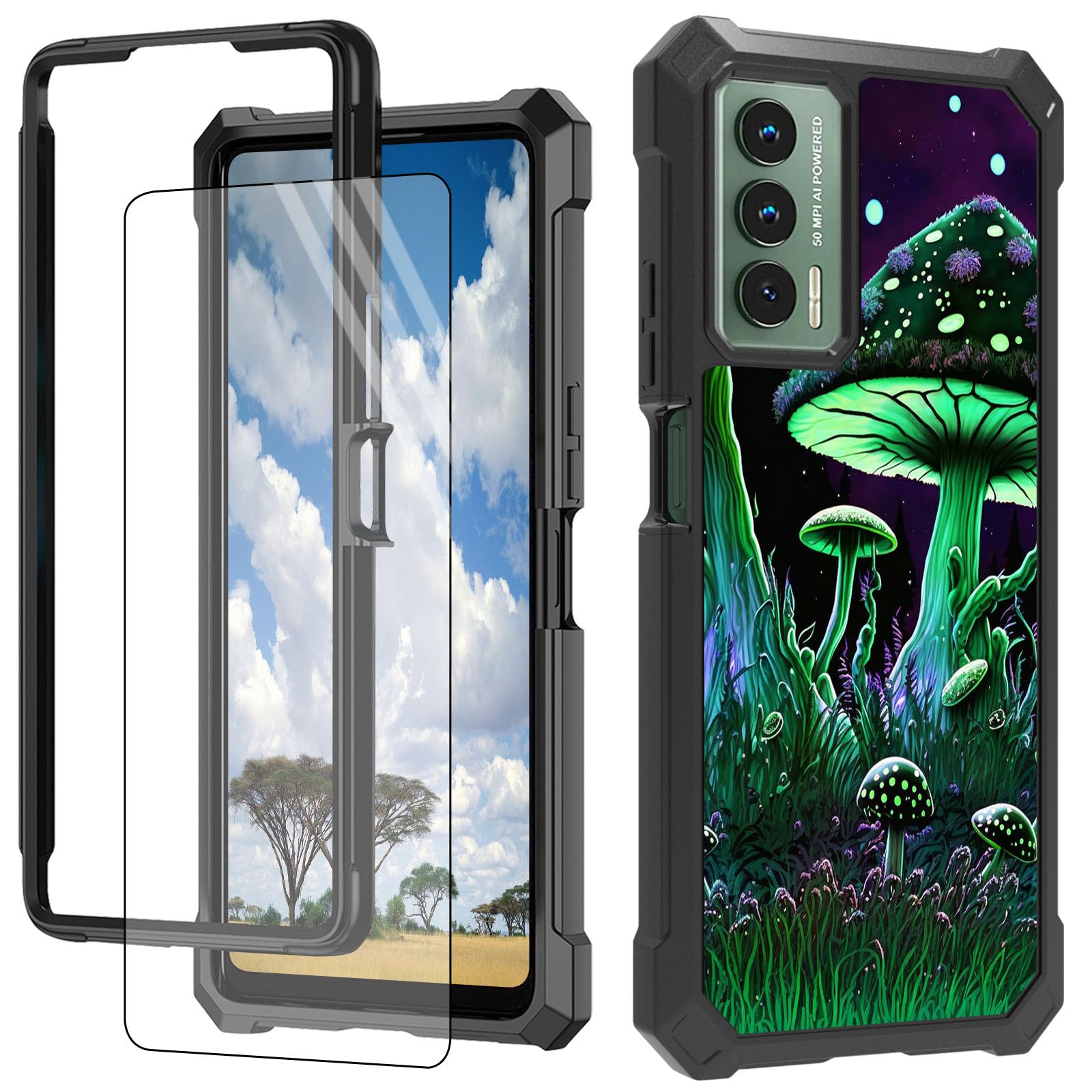 Amazon.com: CGFGHHUY for Cricket Outlast Phone Case for At&t Jetmore ...