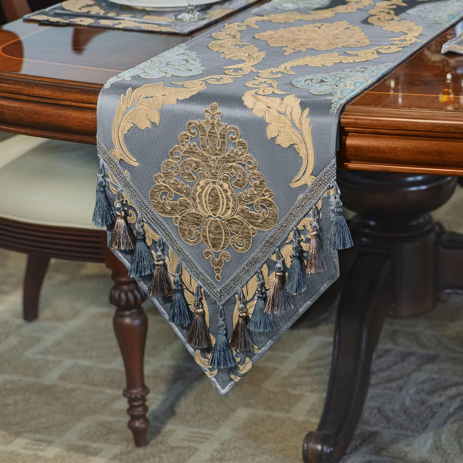 Amazon.com: Loom and Mill Luxury Table Runner 72 Inches Long ...